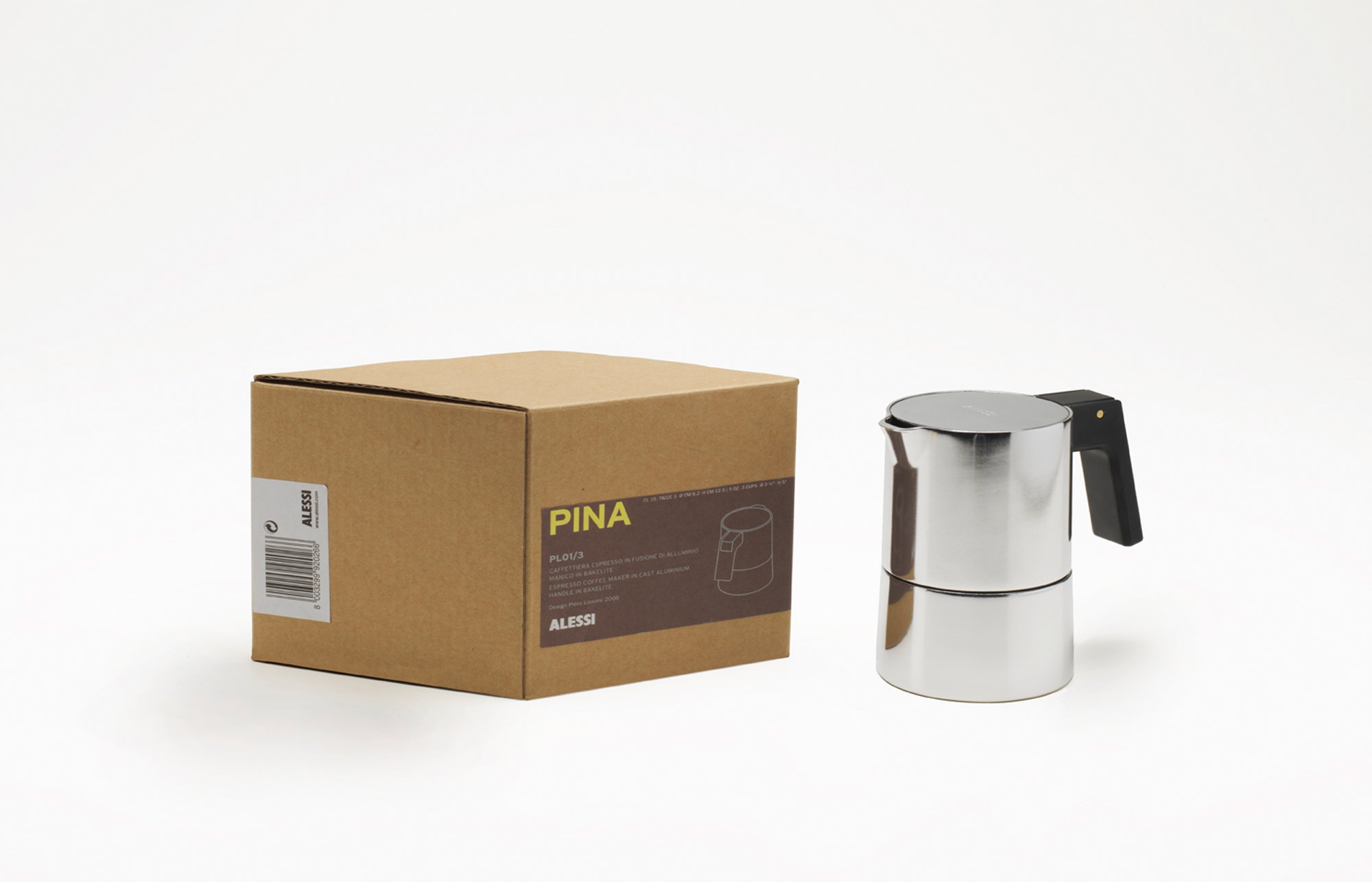 Lissoni & Partners | Piero Lissoni | Graphics | Alessi | Pina | Packaging